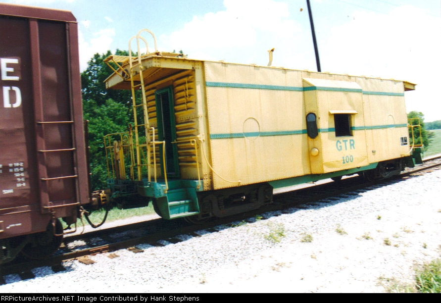 GTRA ex FEC caboose in 1990s